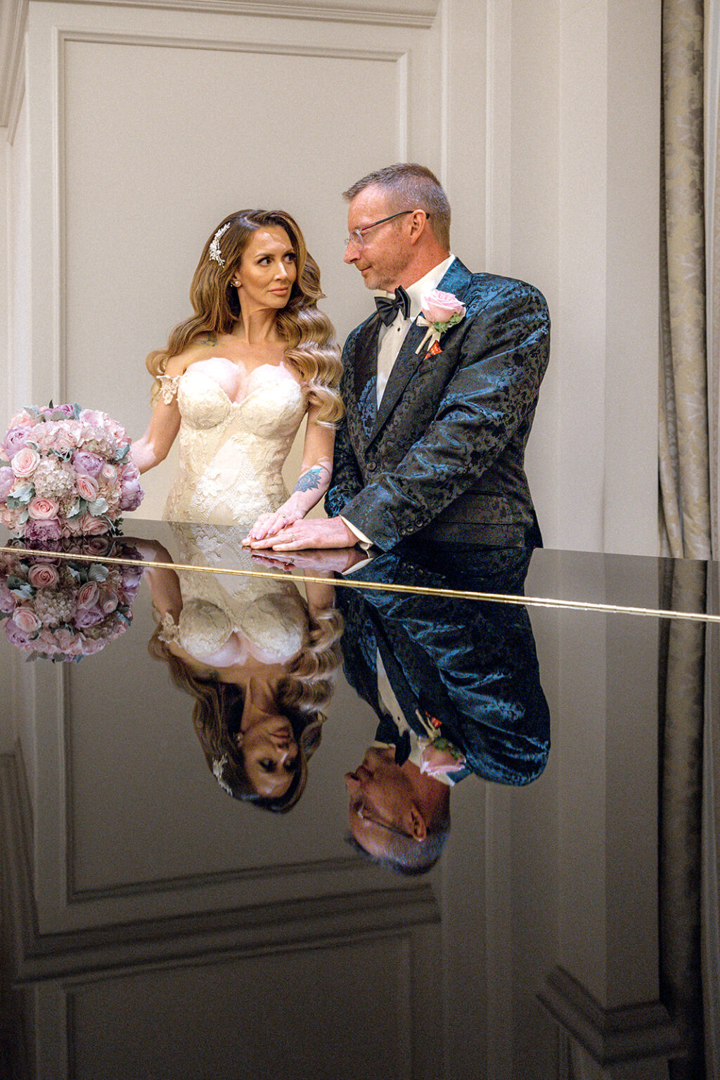 Luxurious Caesars Palace Wedding - Jamie and Bob's 10-Year Anniversary ...